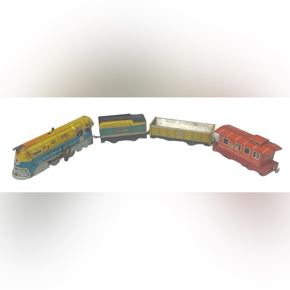 Hafner | Toys | Vintage Hafner Trains Metal Connecting Collectible 4 ...